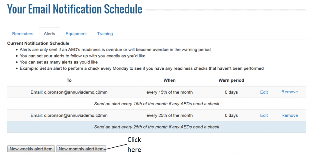 How do I customize Alert Schedule? | Arch Customer Support